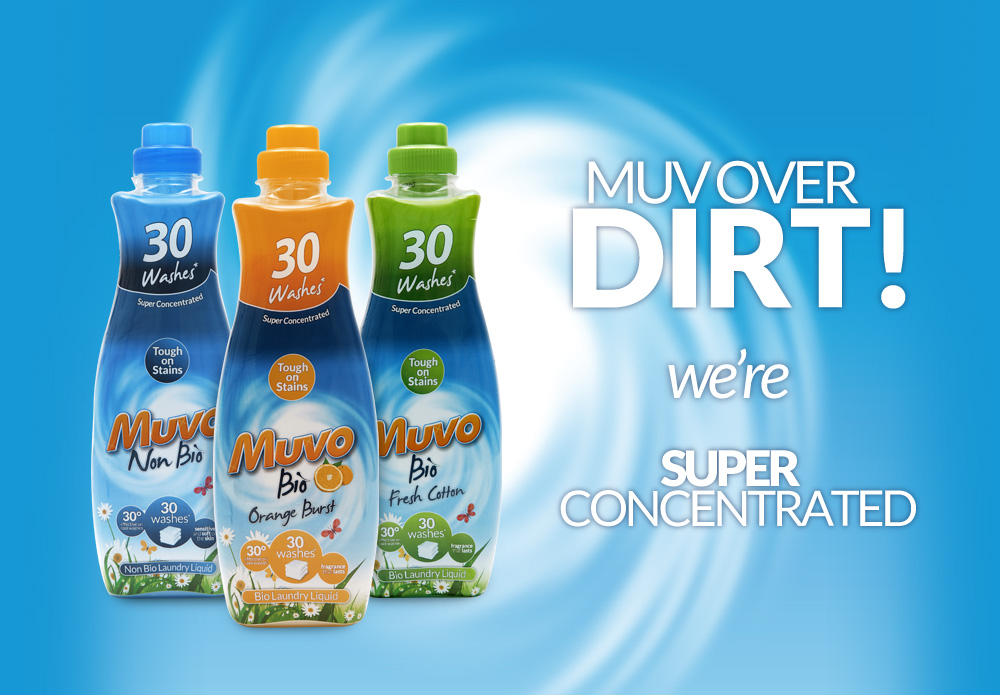 Muvo Non Bio Liquid 960ml : Muvo